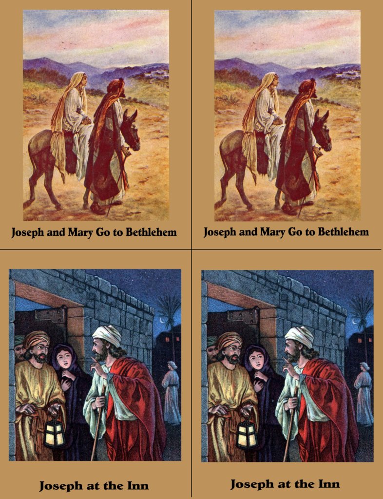 Christmas Concentration Cards Set 2 - The Scripture Lady